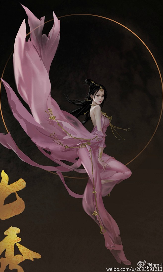 中国风女性角色原画中国风写实角色原画来自cgbook.cn (1223)