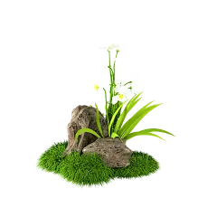 grass_podium_obj-花瓣网