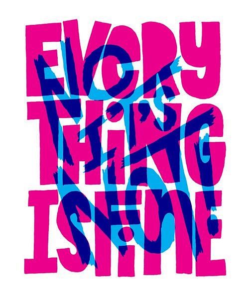 11+ Bold Typography Poster Examples, Templates Ideas – Daily Des