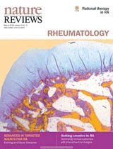 Nature Reviews Rheumatology cover-花瓣网