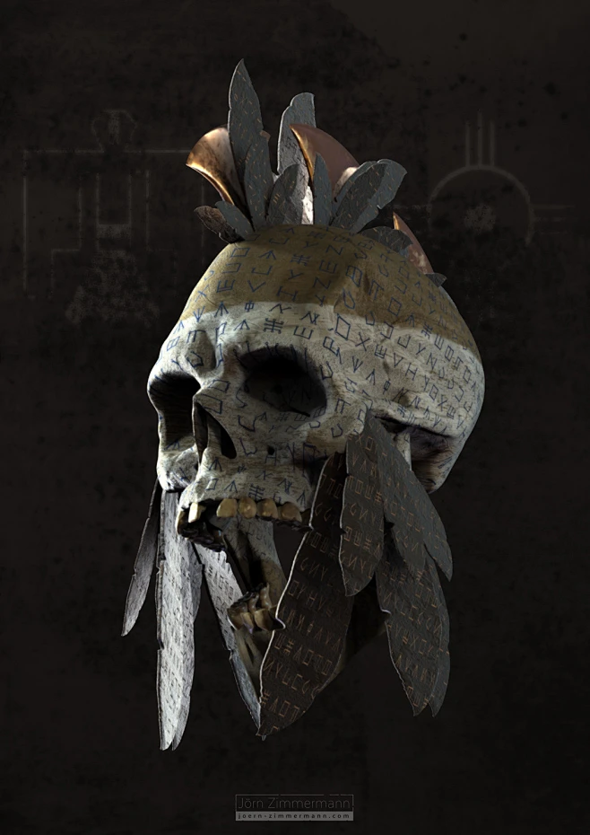 Cherokee Skull, Joern Zimmermann : Cherokee Skull. First approach to a ...