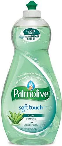 Palmolive Soft Touch Dish Soap With Aloe, 25 Oz, White-花瓣网