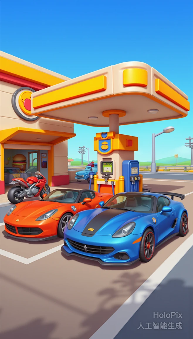 HolopixAI创作平台-游戏动漫设计的创意助推器-广州光绘科技-花瓣网