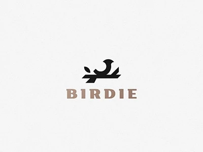 Birdie bird logo-花瓣网