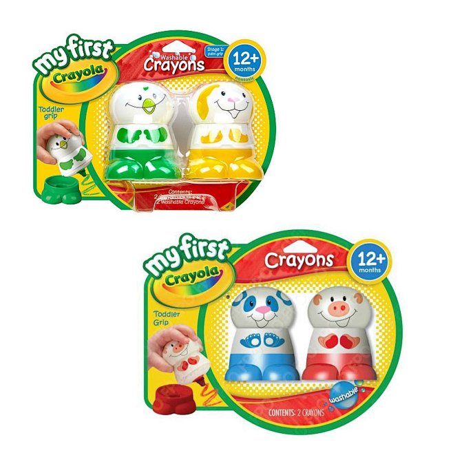 Amazon.com: Toddler Toys Crayola Washable Crayons for Toddlers - My ...