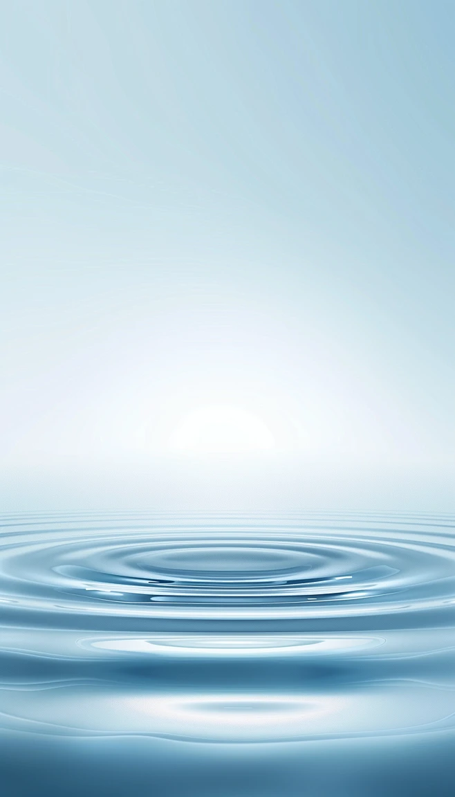 浅蓝色水波纹背景-花瓣网