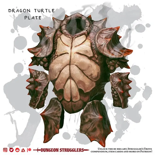 Turtle Armor-花瓣网