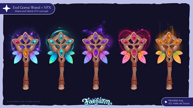 Fae Farm Wand Concept-花瓣网