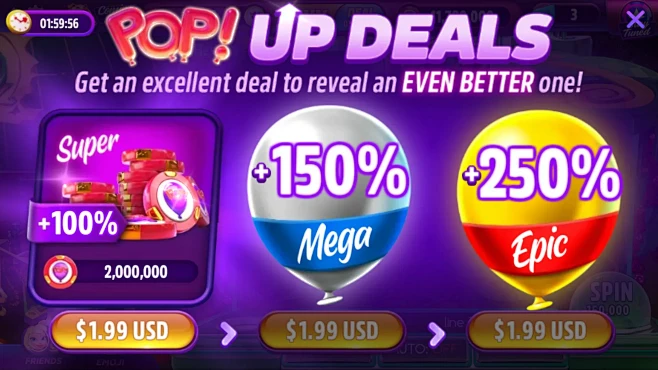 POP! Slots ™ – 老虎机赌场-花瓣网