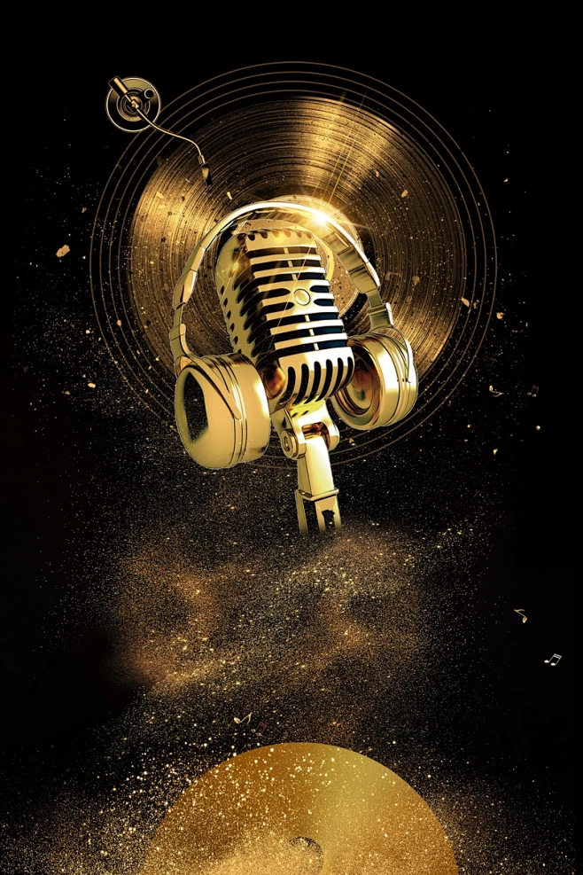 黑金大气我是歌手宣传海报psd高清背景_新图网 https://ixintu.com 唱歌比赛 大气 我是歌手 校园音乐节 歌咏比赛 青年歌唱比赛 音乐节 麦克风 黑金-花瓣网