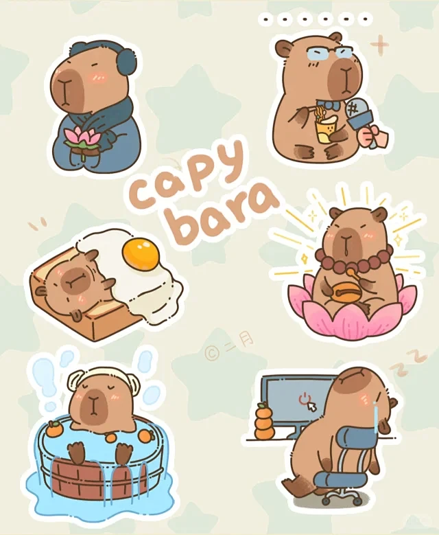 卡皮巴拉周边 - 小红书搜索-花瓣网