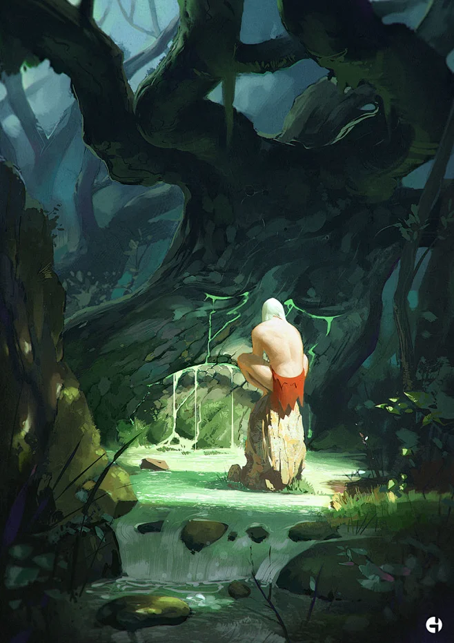 sad tree, Gabo Romero (gaboleps) Illustration of a sad tree with some ...