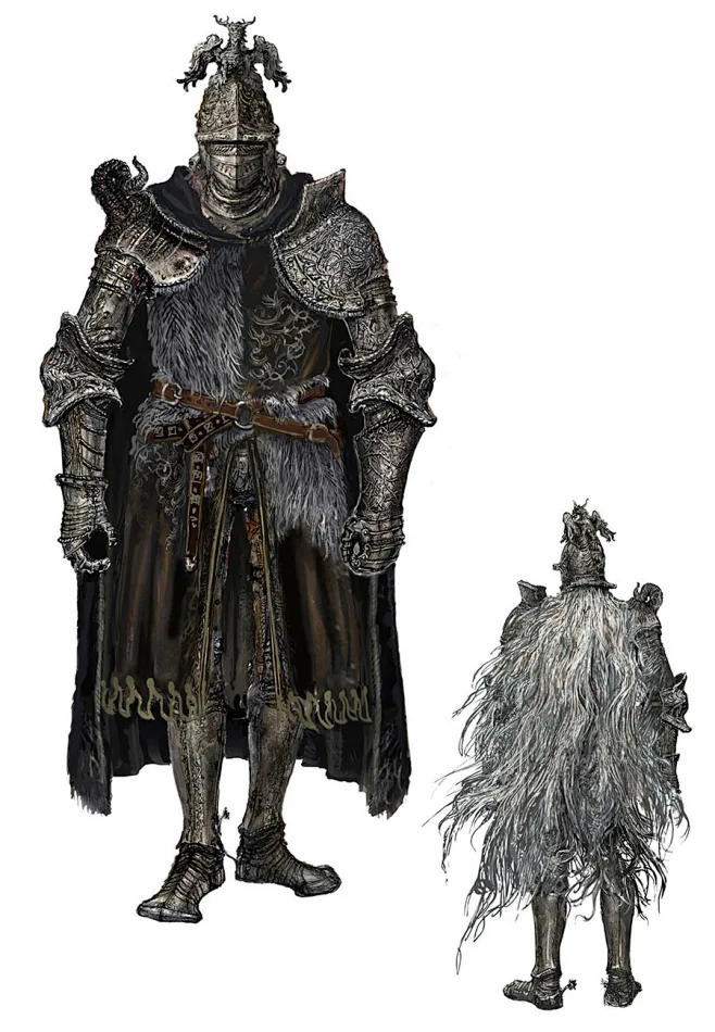 Banished Knight Concept Art from Elden Ring-花瓣网