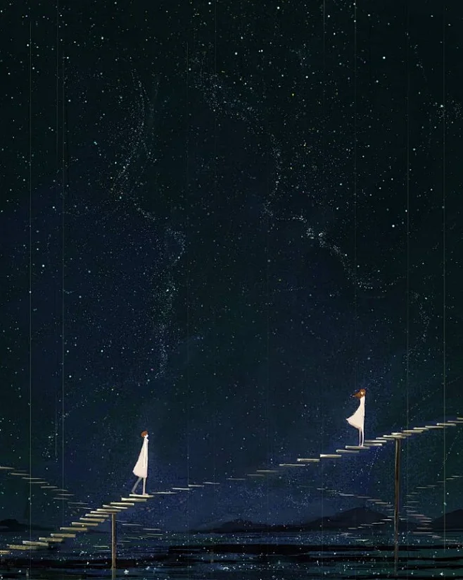 night 画师：이정석（endmion1） -花瓣网