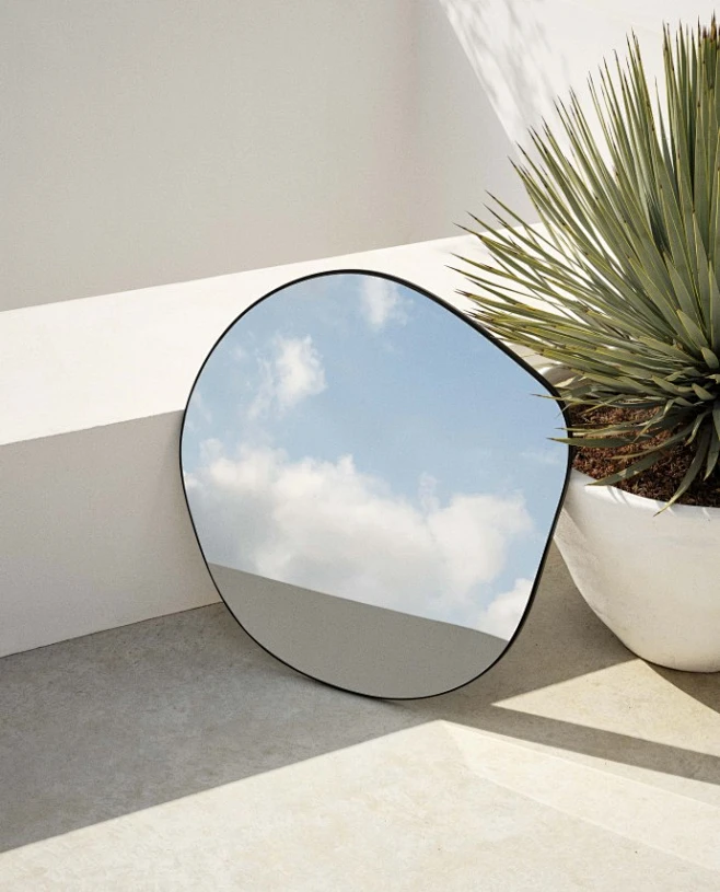 Zara Home mirror-花瓣网