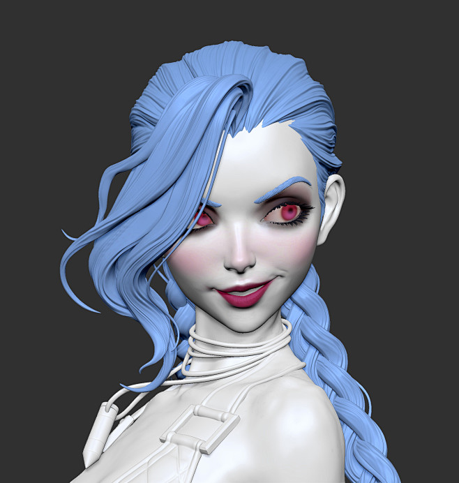 Jinx LoL Fan Art, Michael Mao : Jinx LoL Fan Art 交流群：437146267 weibo ...