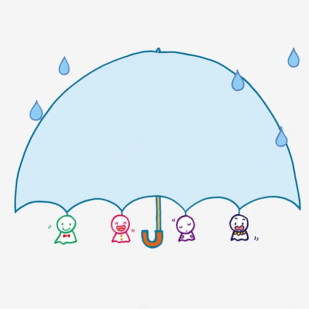 蓝色伞状可爱Q版雨滴晴天娃娃png免抠素材_新图网 https://ixintu.com 蓝色 伞状 可爱 雨滴 晴天娃娃-花瓣网