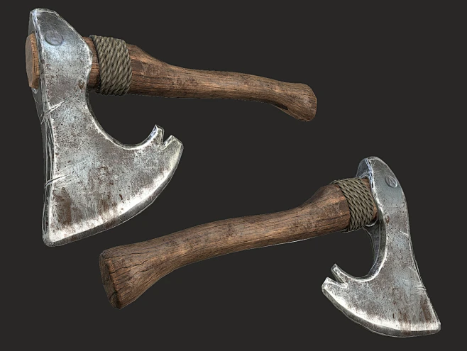 Axe_Weapon, Prince Luthra : I have Created these Axe Variants to study ...