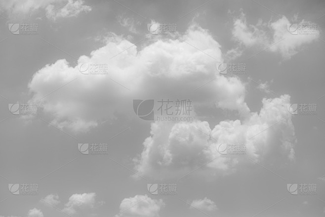 黑白图片,天空,云,风,气候,水平画幅,无人,夏天,户外,毛绒绒