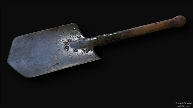 WW1 - German Trench Shovel, Josh Schmitt : WW1 Shovel manufactured by ...