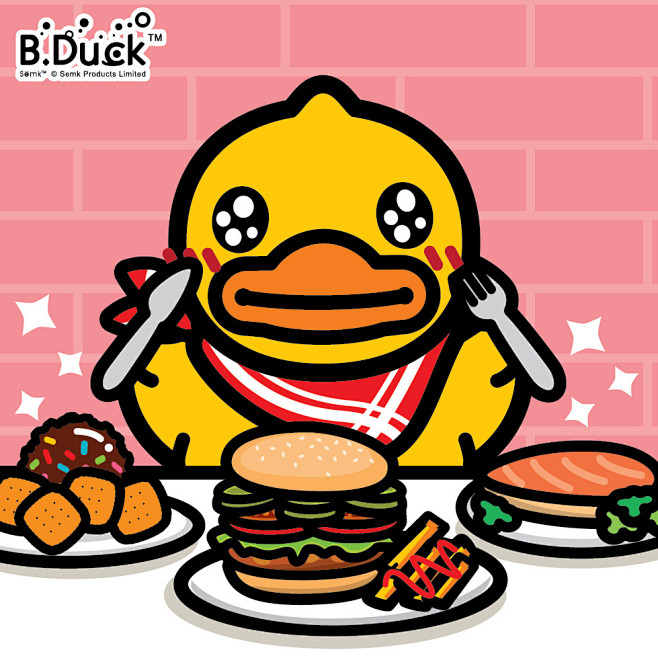 #B.Duck潮#三月不减肥，四月徒伤悲！B.Duck减肥当然是为了吃更多的美食嘎[太开心]要是有吃着吃着就会￿696bad14gy1fd8jau82cqj20r70r7gt7