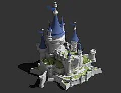 ArtStation - castle sketch-花瓣网