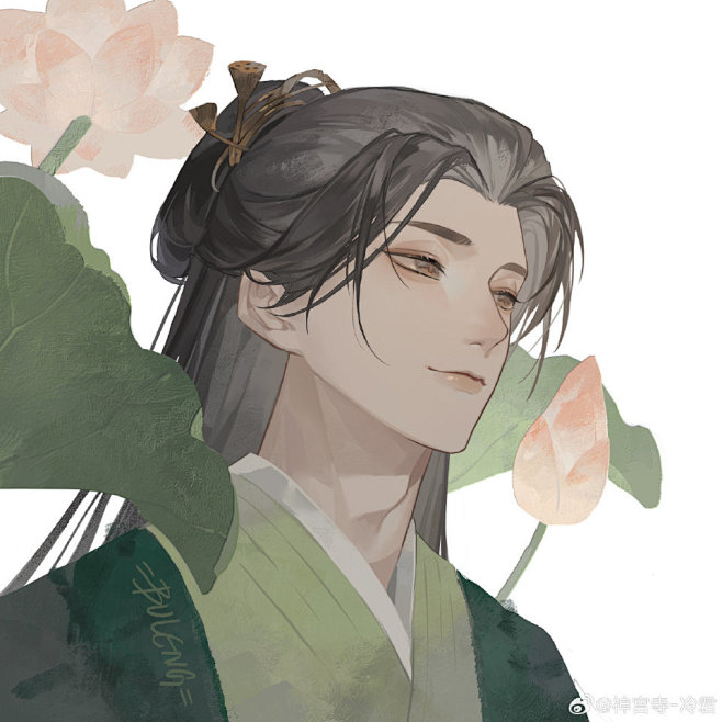 头像古风二次元男