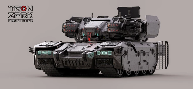 Tank "ZEVS" MBT EMP, Roman Zhuravlyov : Main battle tank with EMP ...