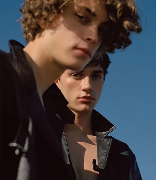 Lucas Bin and Jacob Bixenman photographed by Daria Kobayashi Ritch and ...