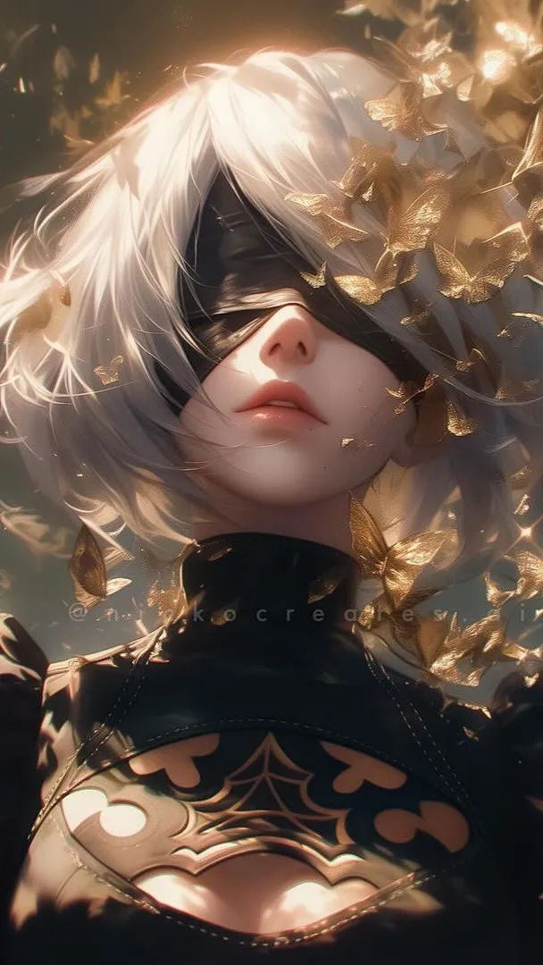 【2B】 ⁀ Wallpaper -花瓣网