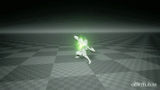 double dragon arrow effect