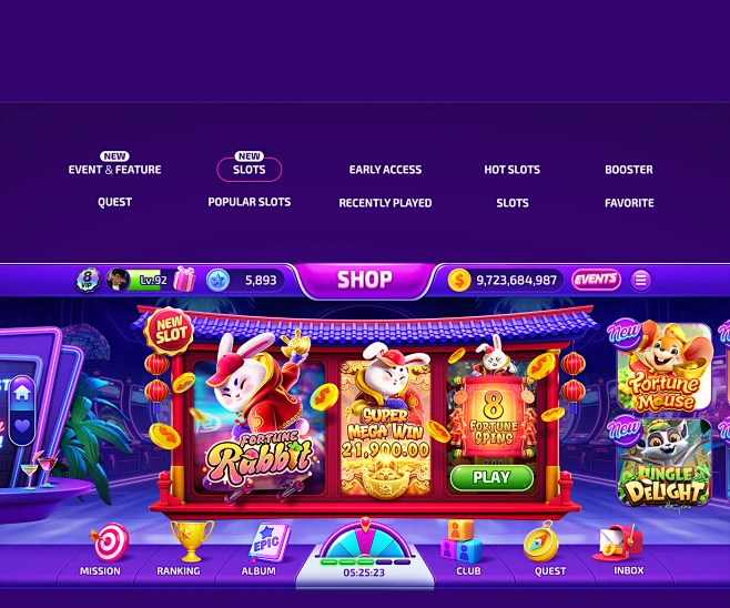 [Mobile Game UI] Slot Lobby Configuration :: Behance-花瓣网