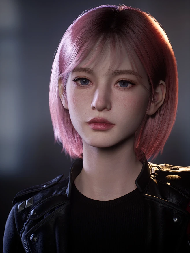 UE5练习模型 - 角色/人物/生物 - 作品模型 - CG模型网-花瓣网