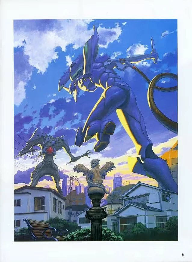 EVA 新世纪福音战士旧版动画设定集完整电子版（1998年号）上传1-花瓣网
