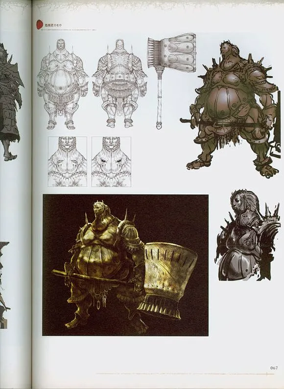 黑暗之魂所有NPC+BOSS+武器原画设定图_黑暗之魂吧_百度贴吧-花瓣网