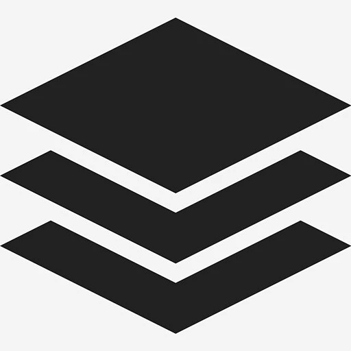 图层多个三个 https://88ICON.com 图层 多个 三个 ios工具栏图标字形-花瓣网