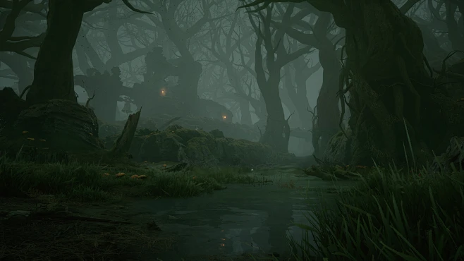 Mortal Shell - Fallgrim , Benjamin Roach [Upsurge Studios] : Some of the environments I worked ...