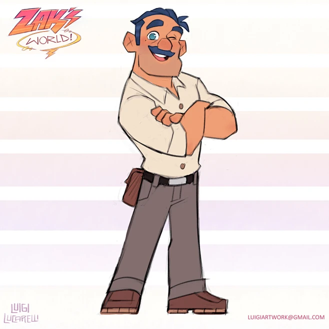 Character Line Ups!, Luigi Lucarelli : Here are 8 pages of all my ...