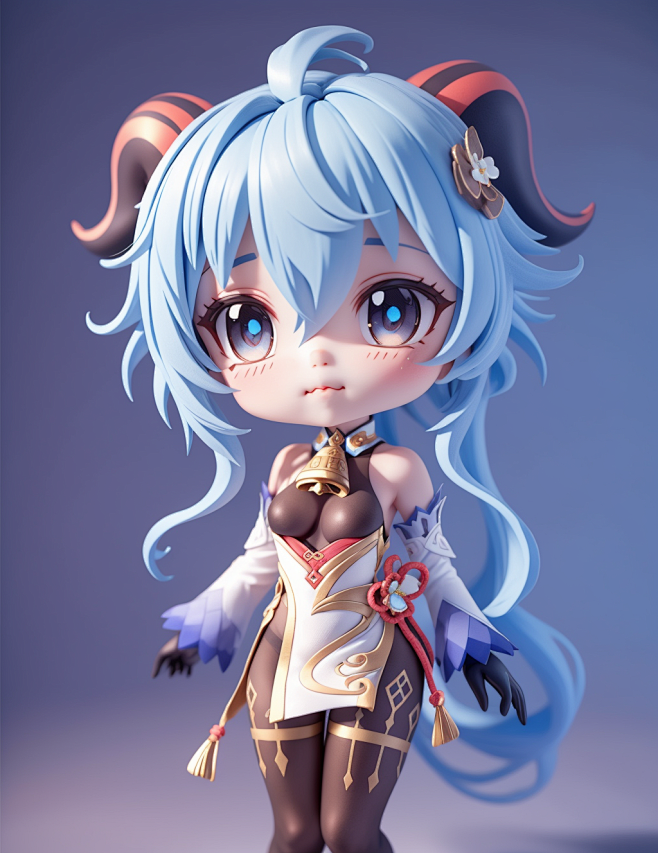 00027-341233-full body,chibi,1girl,cute,real life, ganyu _(genshin ...