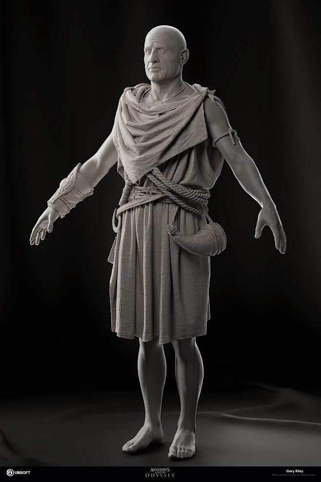 Barnabas - Assassin's Creed Odyssey, Gary Riley : Barnabas model ...