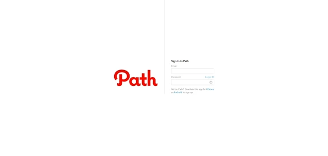 Path — Sign In-花瓣网