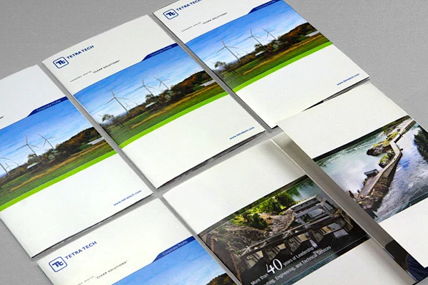 Tetra Tech Corporate Profile : An 8 panel brochure design for Tetra ...