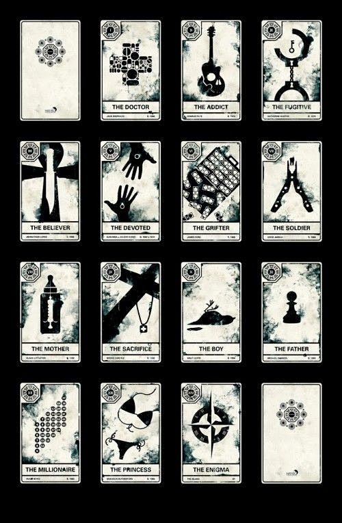Graphic designer Alex Griendling made these fantastic tarot cards insp