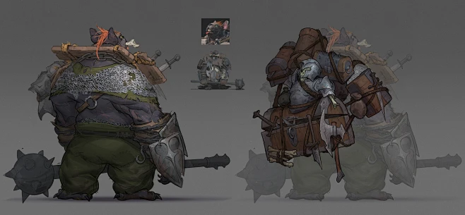 Character design concept art digital game creature Digital Art artwork ...