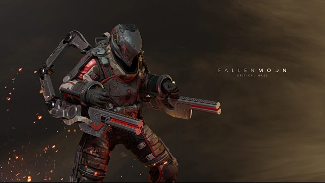 FALLEN MOON图片_【科幻】机械化图片素材-花瓣网