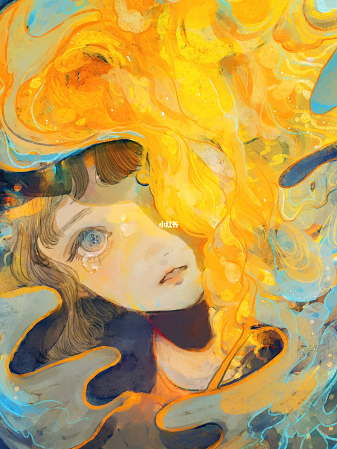 orie_h｜日本插画师、艺术家 : orie_h，日本插画师 orie_h的作品以人物为主，色彩梦幻治愈，线条细腻柔和，光影刻画十分出彩 ...
