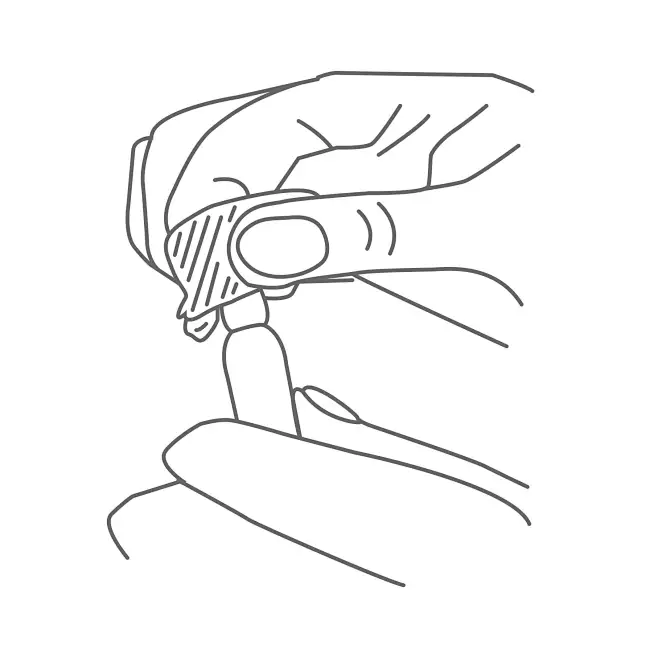 HOW TO OPEN AN AMPOULE : OUR SIMPLE 5 STEP PROCESS Step 1. Shake well ...