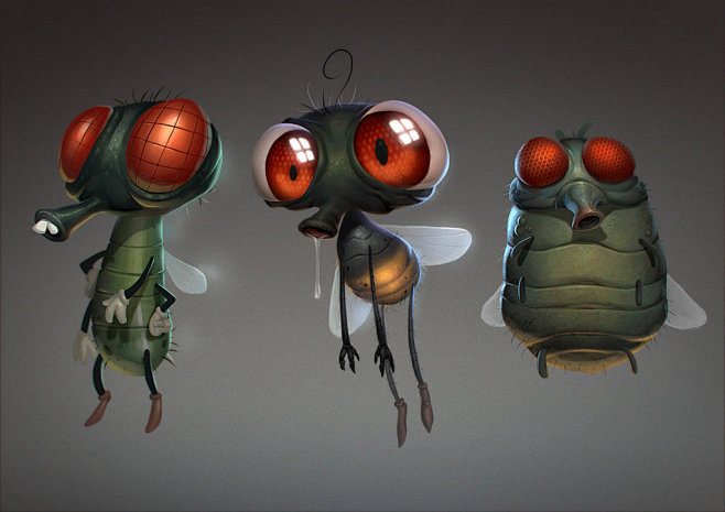 Flies by ~caiomm on deviantART