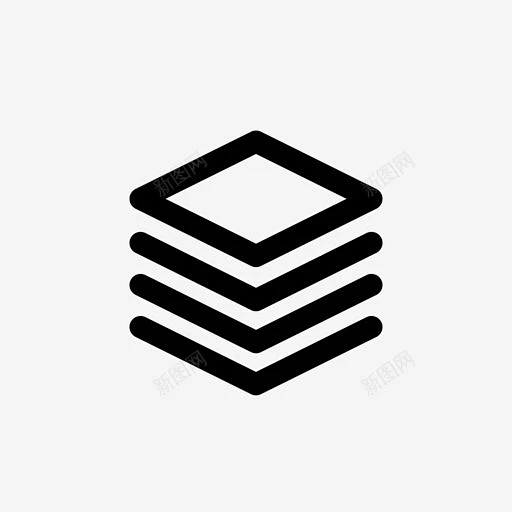 层堆栈图标页 icon 标识 标志 UI图标 设计图片 免费下载 页面网页 平面电商 创意素材-花瓣网