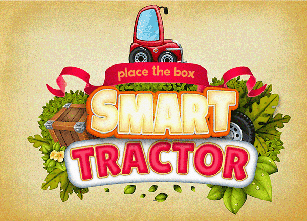 Smart tractor. Casual game-花瓣网